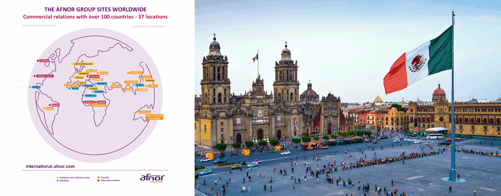 AFNOR refuerza su presencia internacional en México - AFNOR INTERNATIONAL